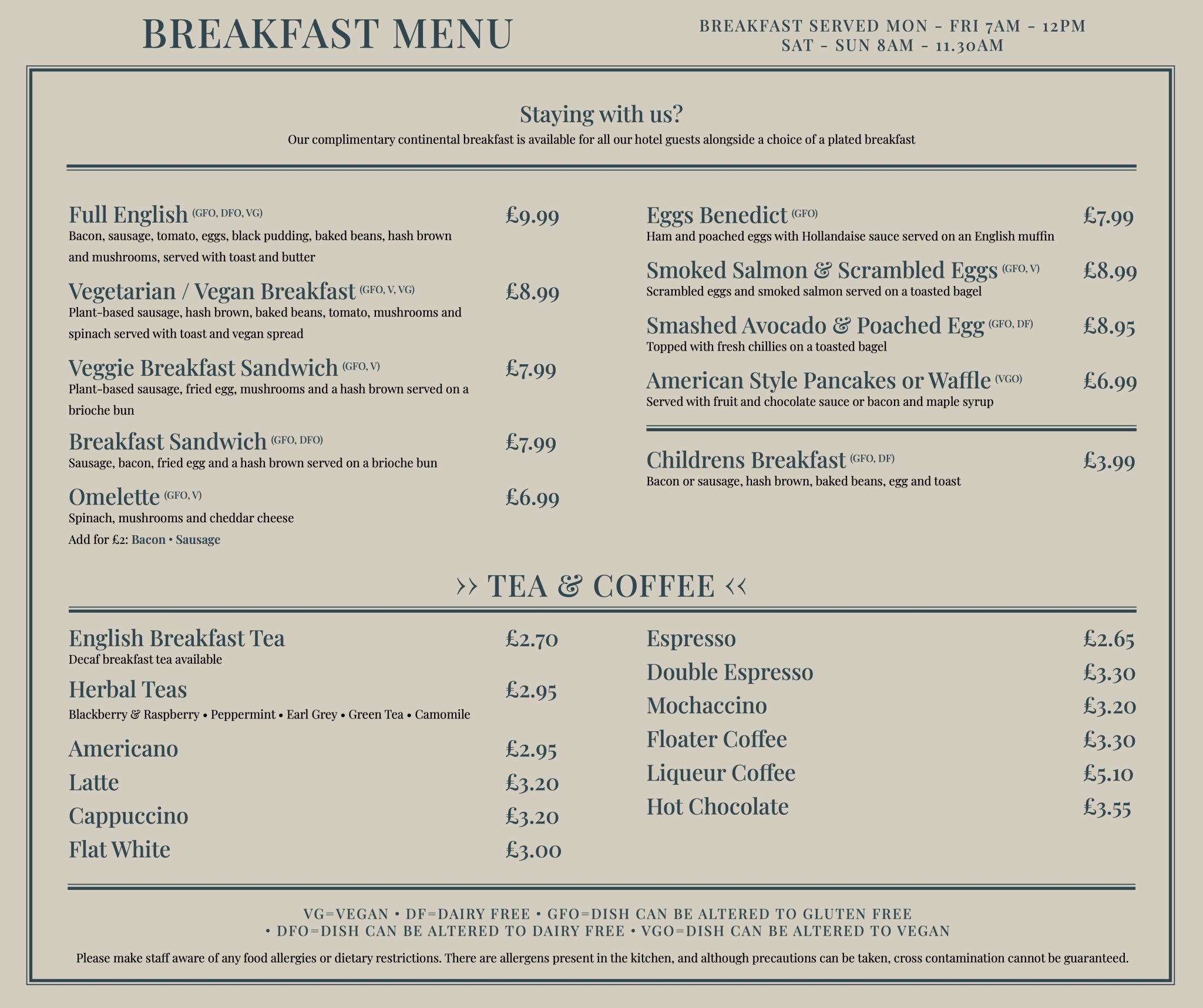 Eat - The Littleton Arms