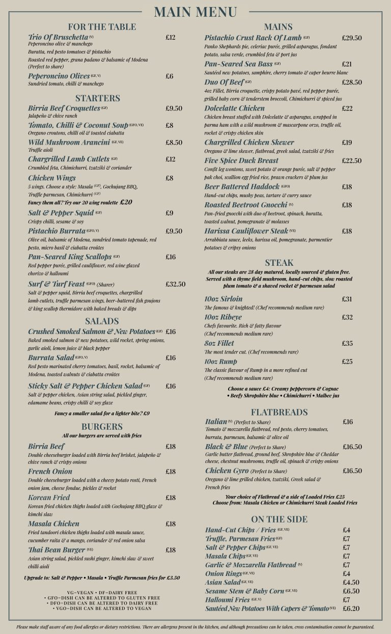 Eat - The Littleton Arms
