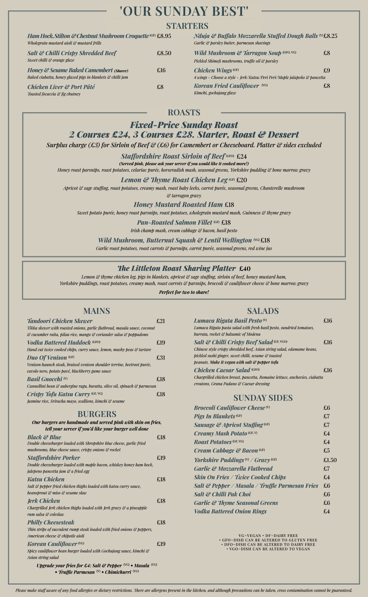 Eat – The Littleton Arms